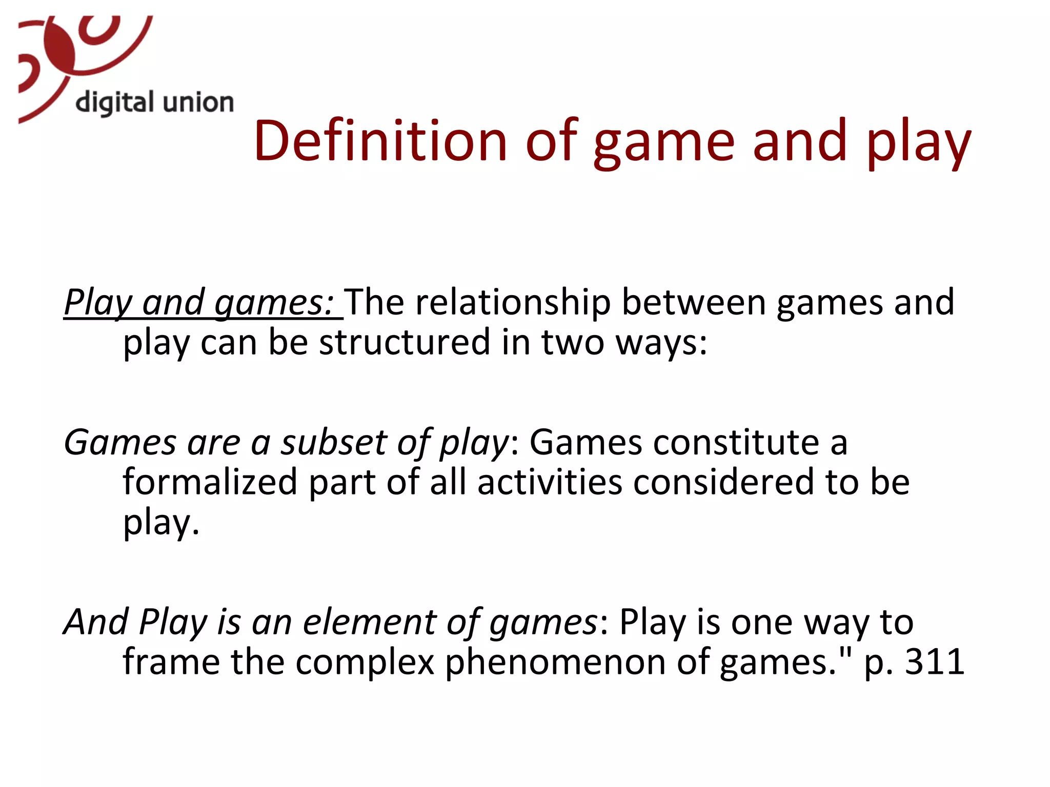 Using Games with students | PPT