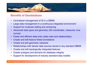 Bb geodatabase | PPT