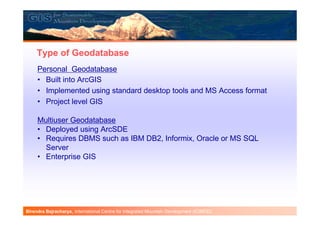 Bb geodatabase | PPT