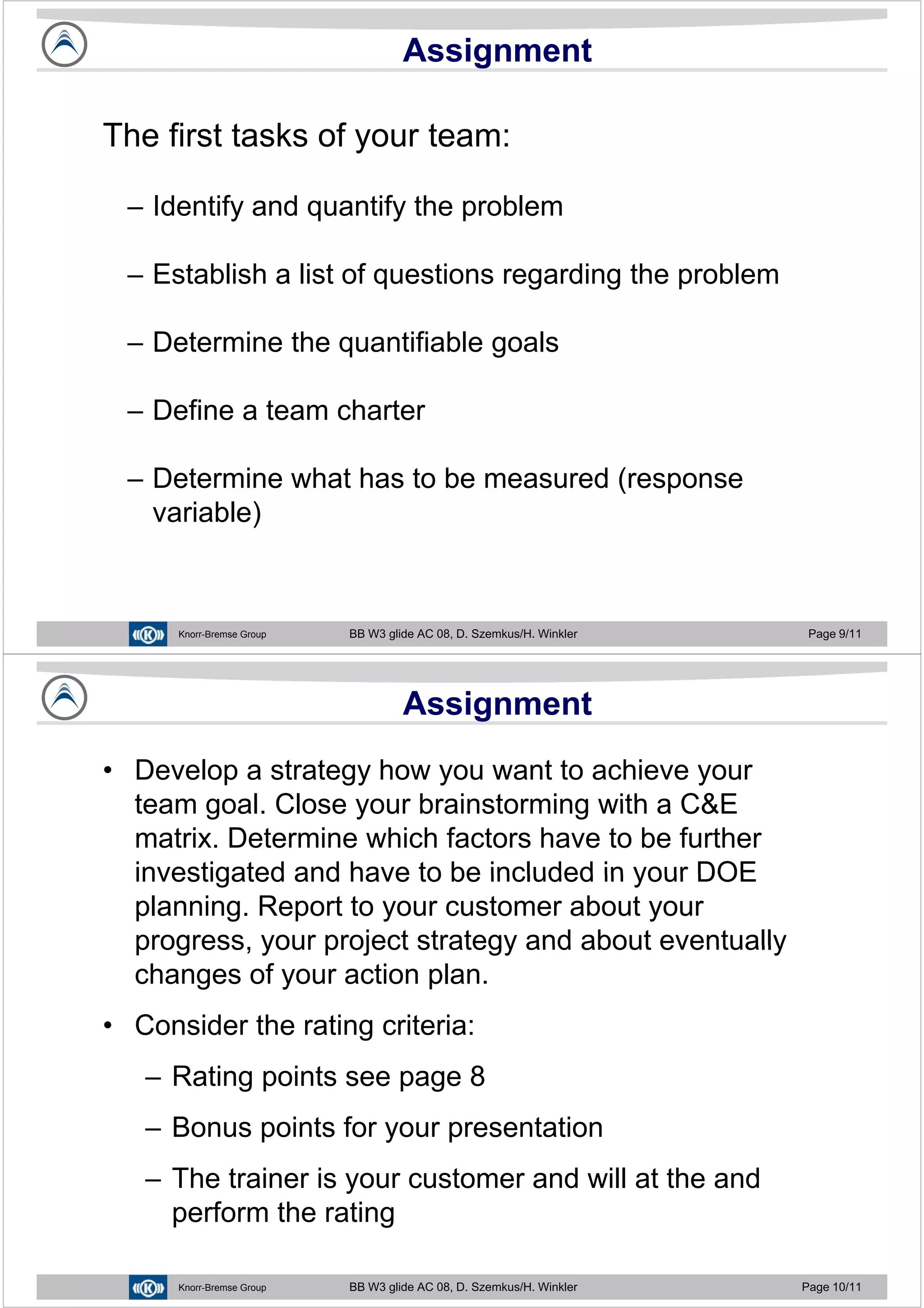 Javier Garcia - Verdugo Sanchez - Six Sigma Training - W3 DOE ...