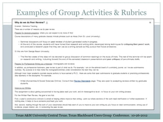 Effective Group Work in Online Classes | PPTX