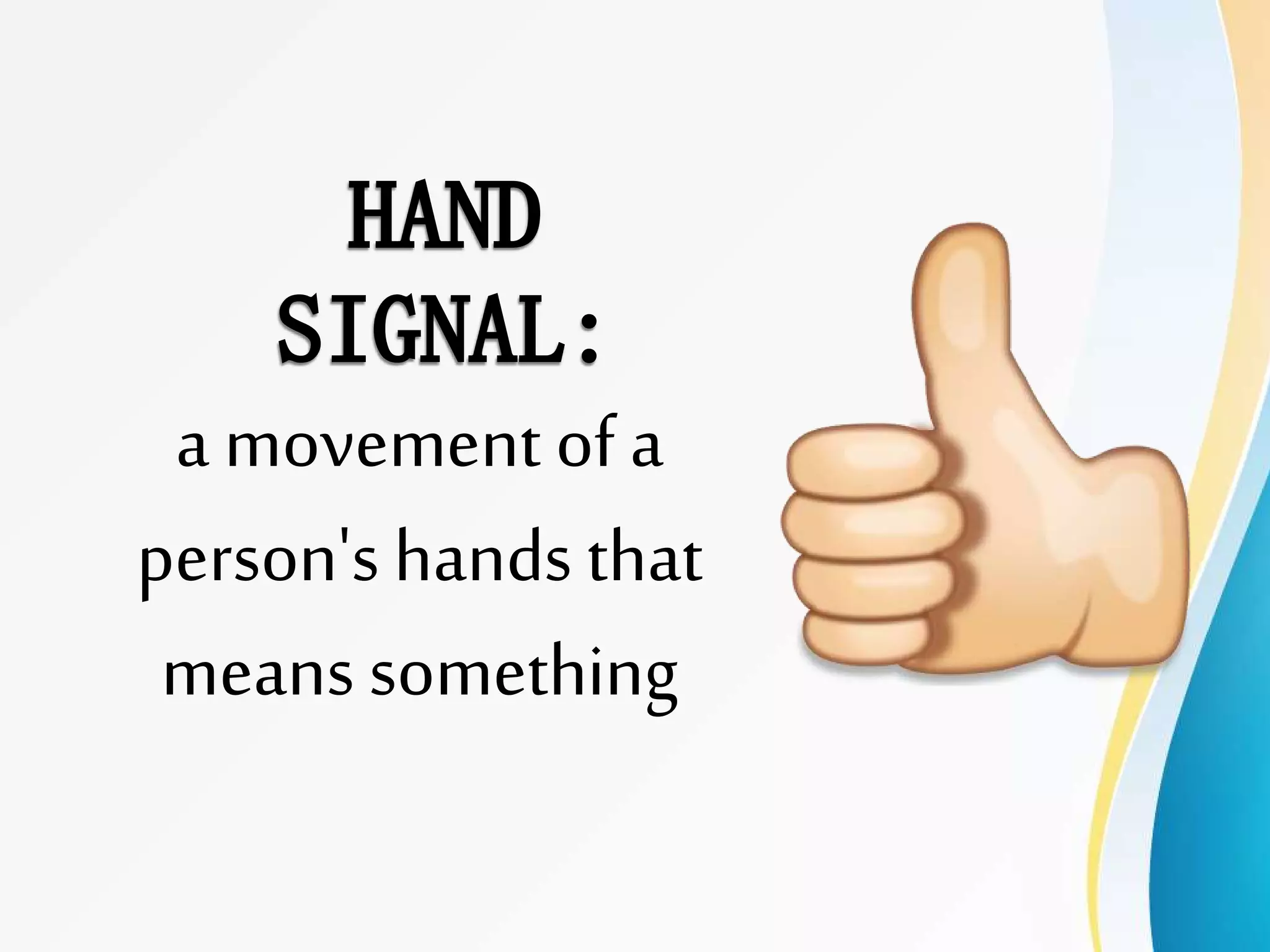 Basketball Hand Signals | PDF