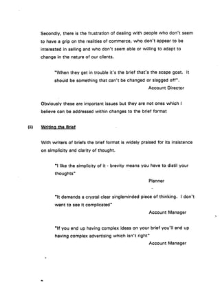 Bbh creative brief doc | PDF