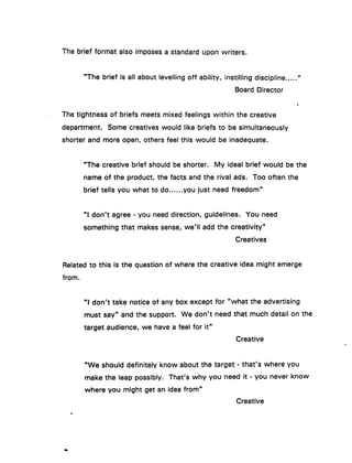 Bbh creative brief doc | PDF