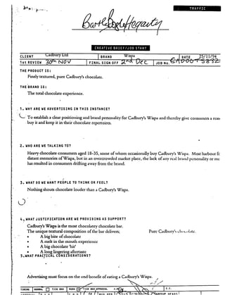 Bbh creative brief doc emma cookson | PDF