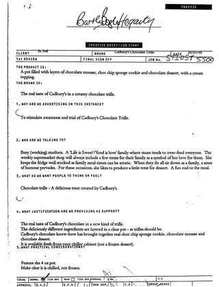 Bbh creative brief doc emma cookson | PDF