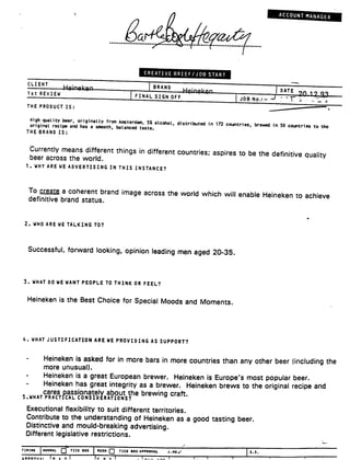 Bbh creative brief doc emma cookson | PDF