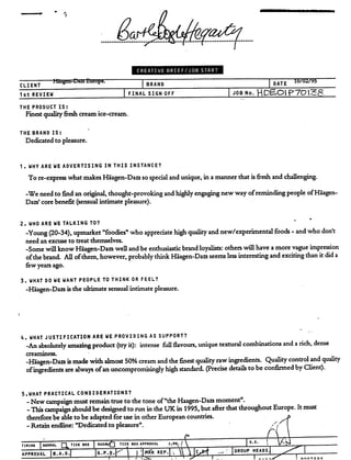 Bbh creative brief doc emma cookson | PDF