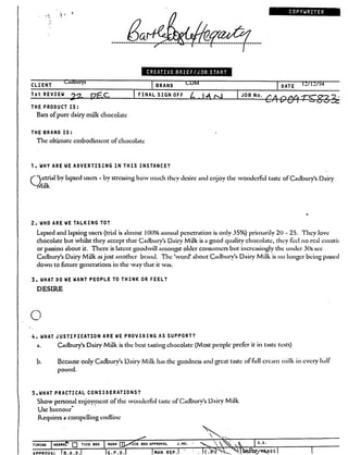 Bbh creative brief doc emma cookson | PDF