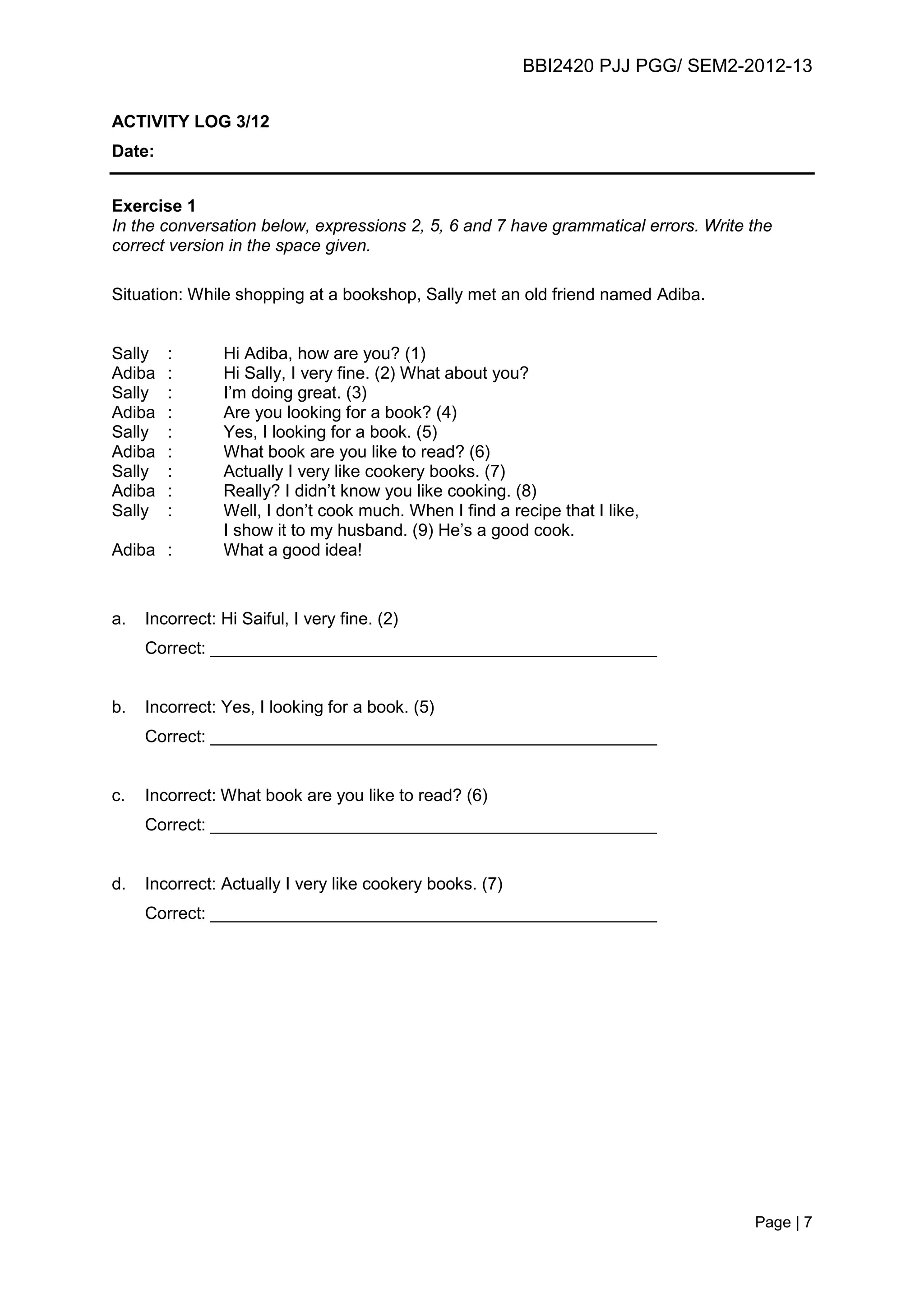 Bbi 2420 pjj ppg assignment 1- portfolio | PDF