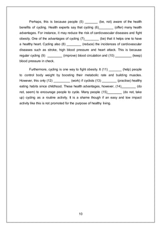 sentence error (sva) & tenses | DOCX
