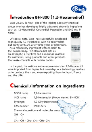 B AND B CO.,LTD | PDF