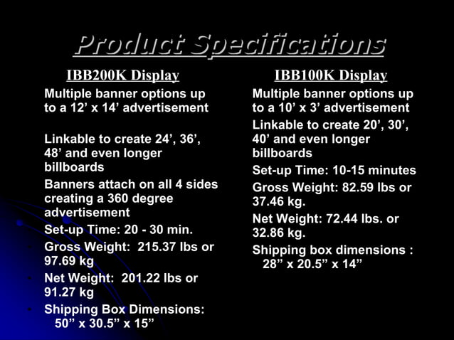 Inflatable Display Systems | PPT