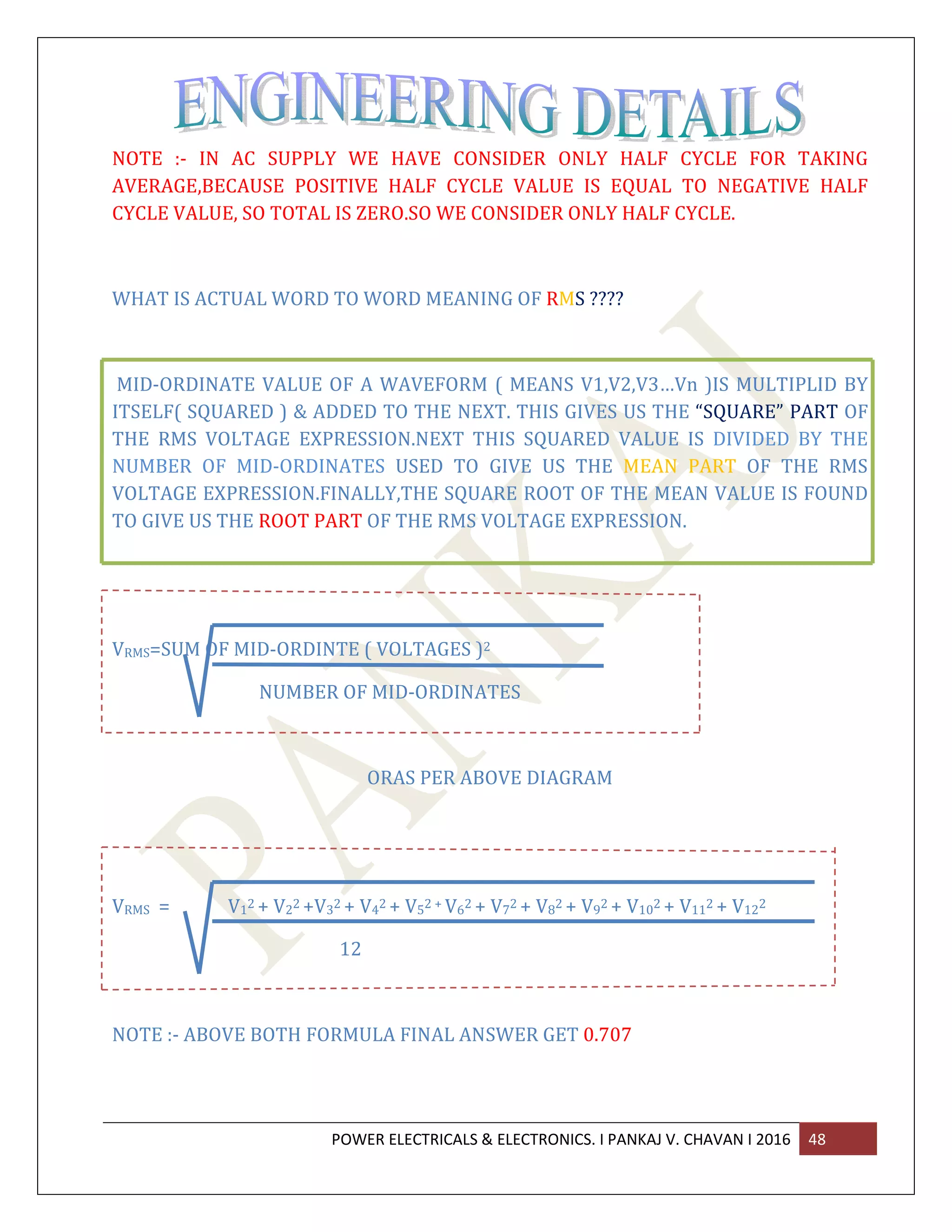 Electrical Design calculations | PDF