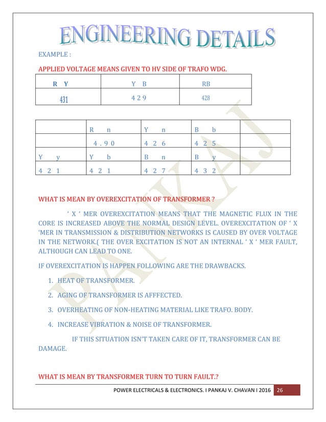 Electrical Design calculations | PDF