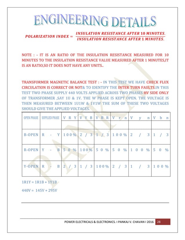 Electrical Design calculations | PDF