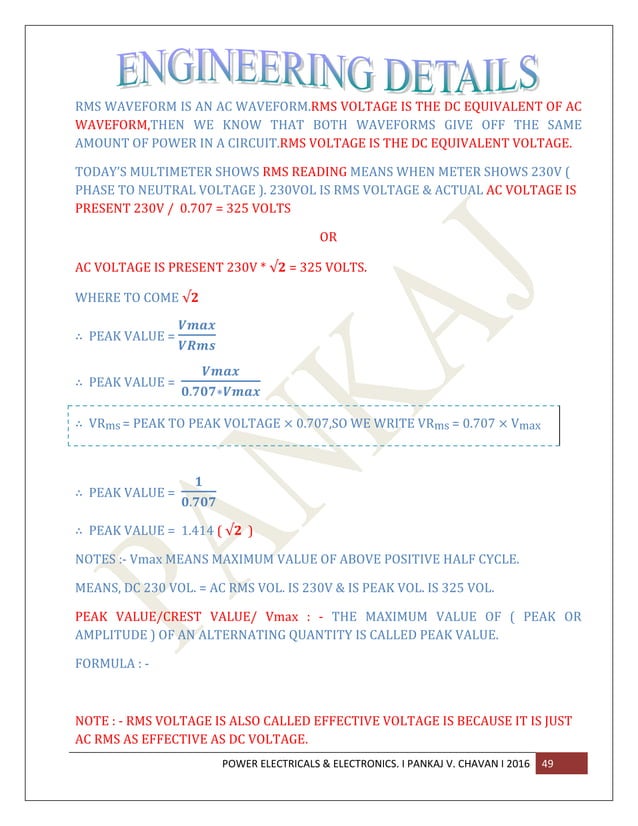 Electrical Design calculations | PDF
