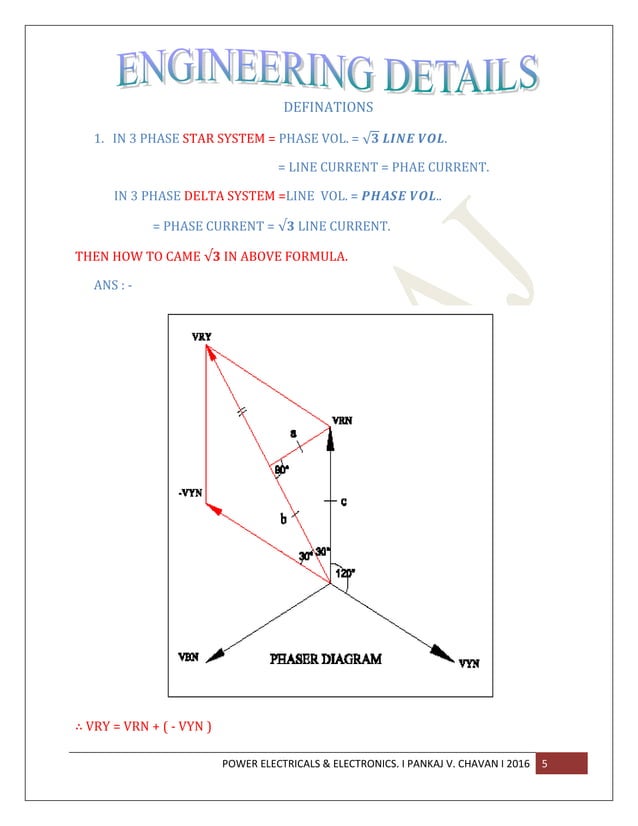Electrical Design calculations | PDF