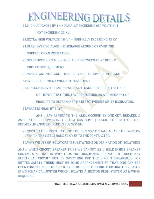 Electrical Design calculations | PDF