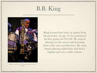 BB King | KEY