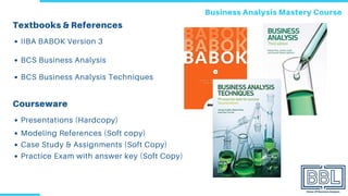 BBL Business Analysis Mastery Course | PDF