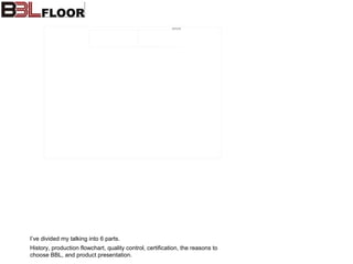 Bbl company presentation | PPT