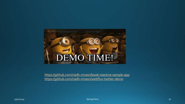 BBL Reactive Programming | PPTX