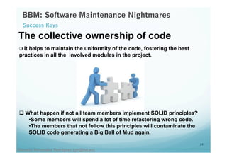 Big Ball of Mud: Software Maintenance Nightmares | PPT
