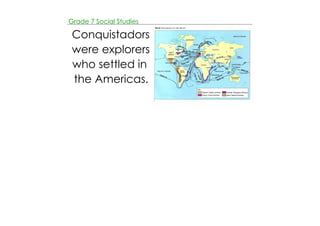Grade 7 social studies spanish conquistadors | PDF