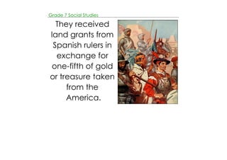 Grade 7 social studies spanish conquistadors | PDF