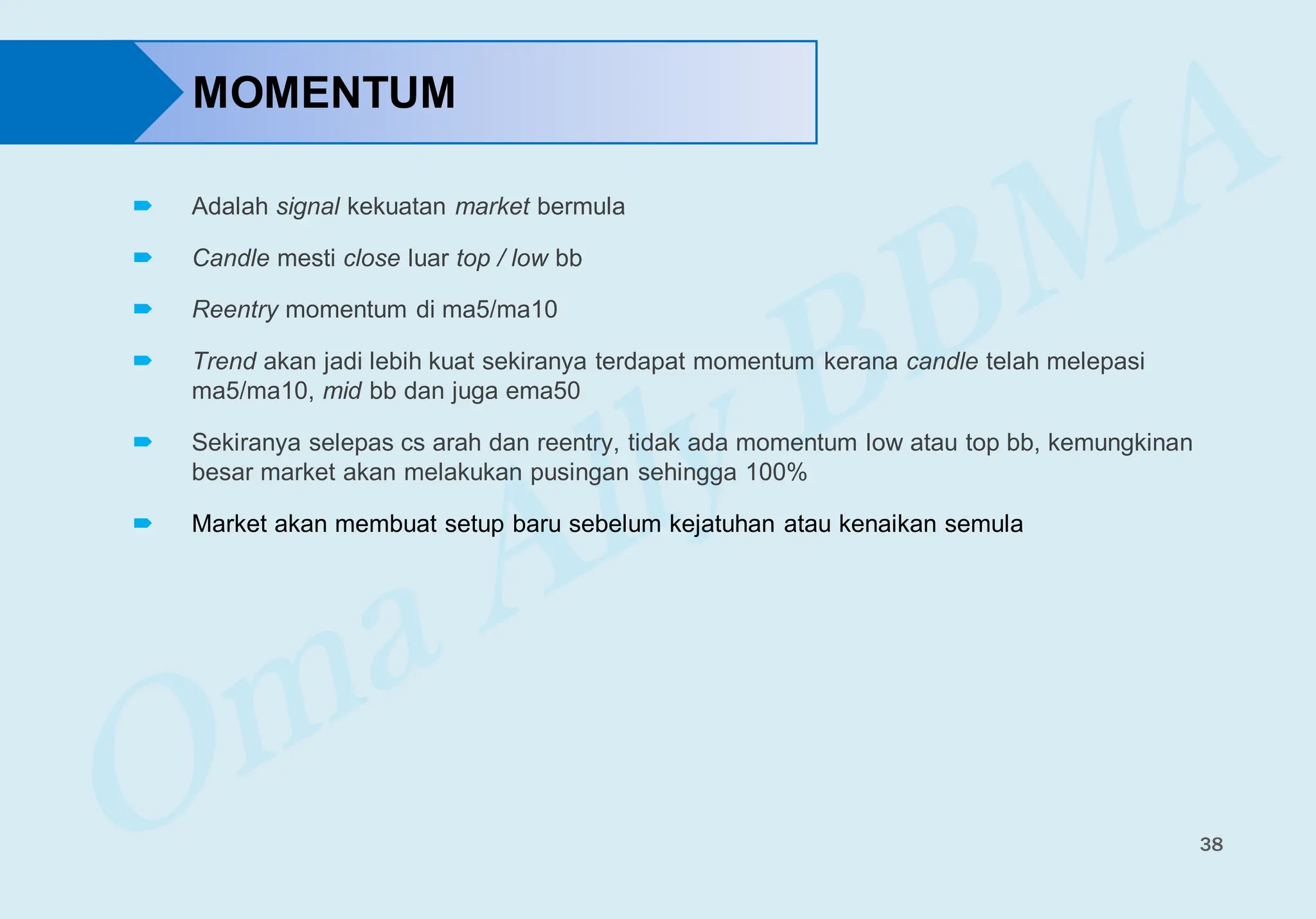 BBMA Oma Ally lengkap, panduan mudah pasar FX | PDF