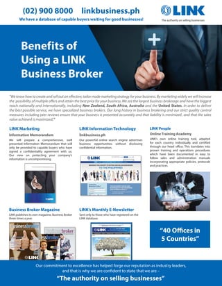 Businessbroker Magazine, Philippine Edition, Maiden Issue | PDF