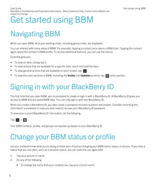 Bbm for android-1-0_user_guide-beta | PDF