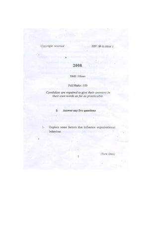 Bbm ii ird_year_2008 | PDF | Hinduism | Religion & Spirituality