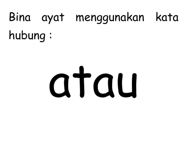 Bbm kata hubung | DOCX