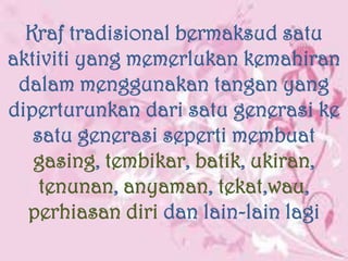 BBM Mengenal Kraf | PPTX