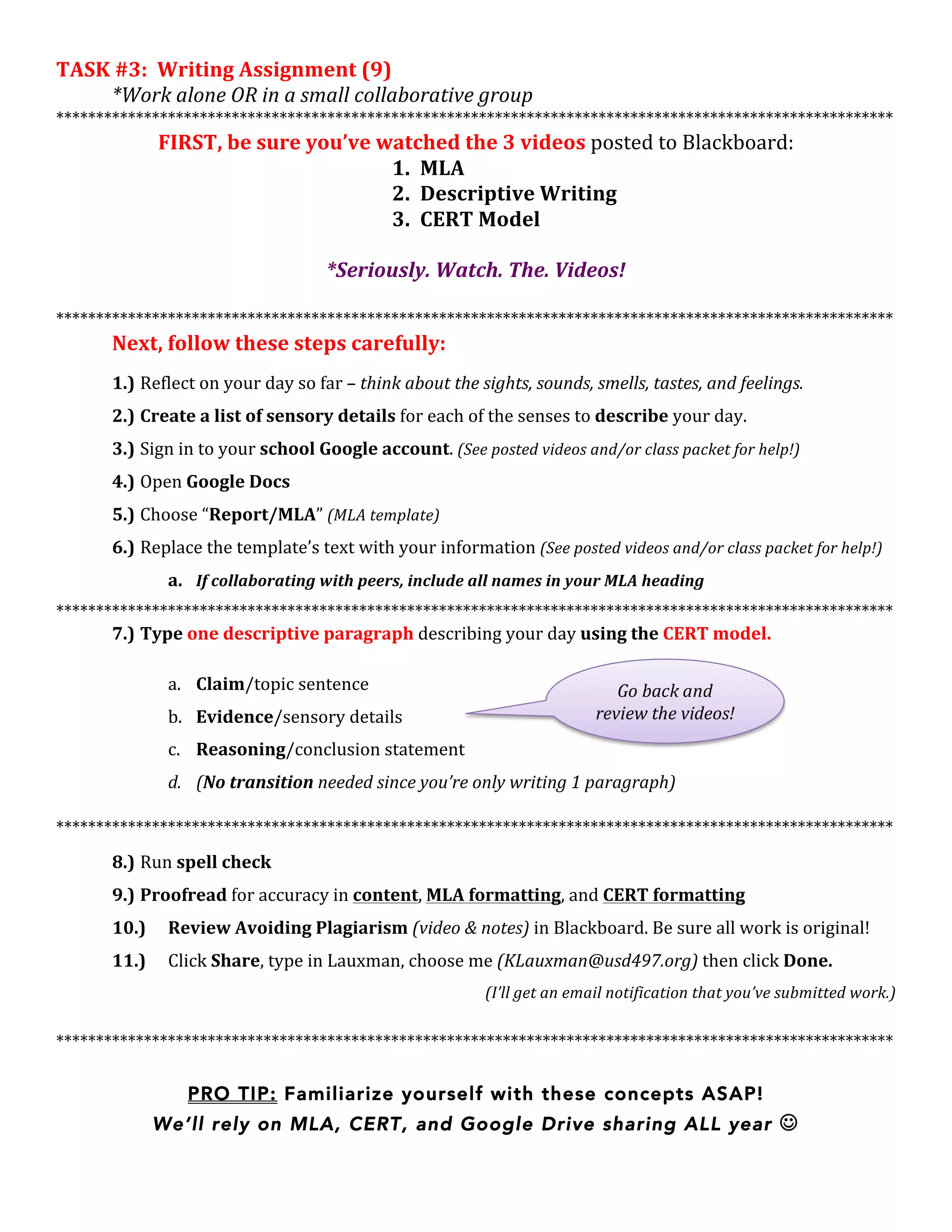 Bb module 1 task 3 writing assignment - 9 | PDF