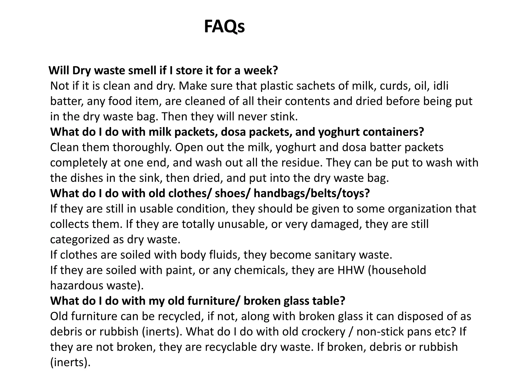 BBMP waste segregation | PPTX