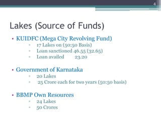 Development and Maintenance of Lakes_BBMP | PPT | Free Download