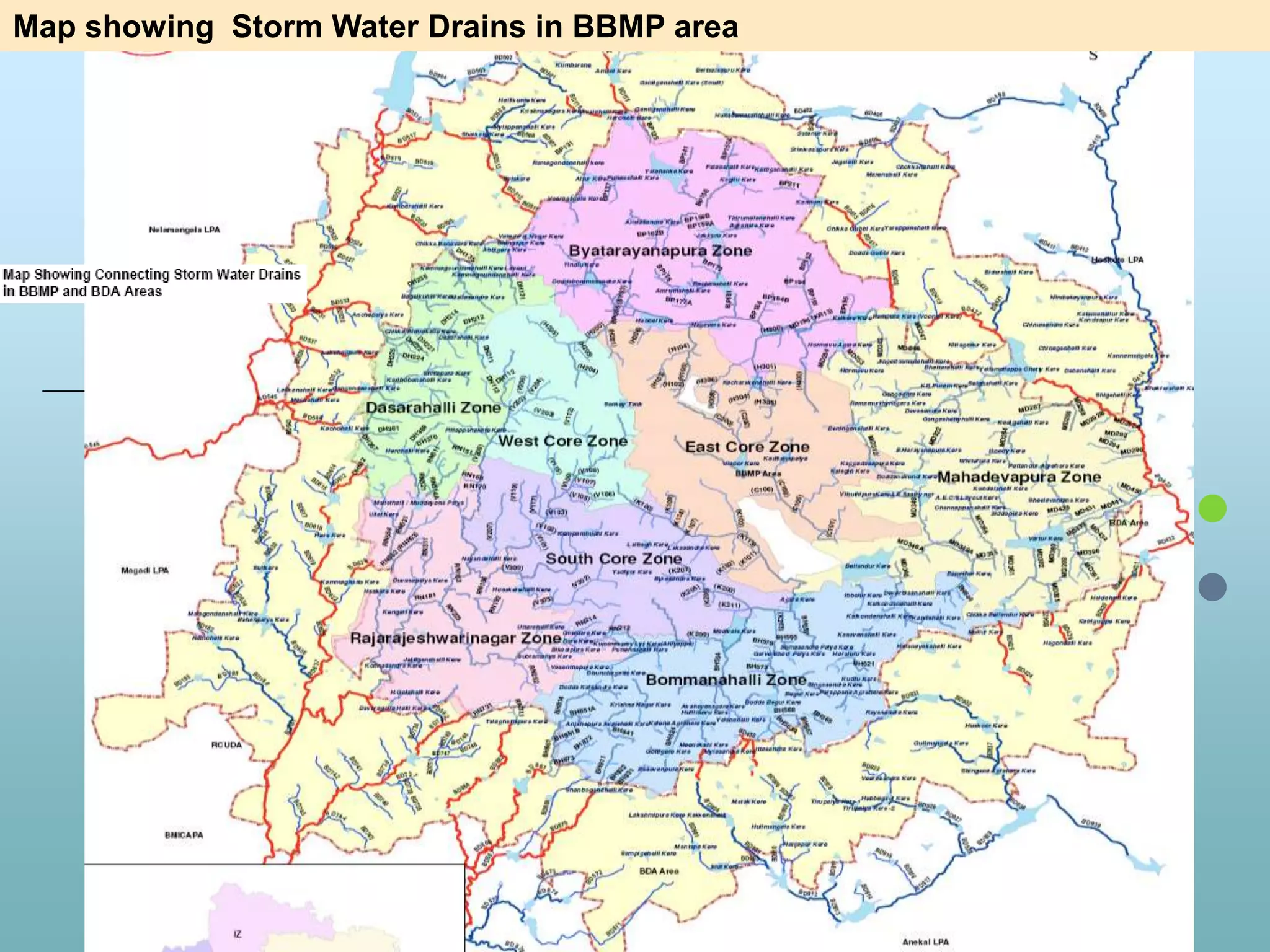 Master Plan Project Report on Remodeling of Storm Water Drains_BBMP | PPSX