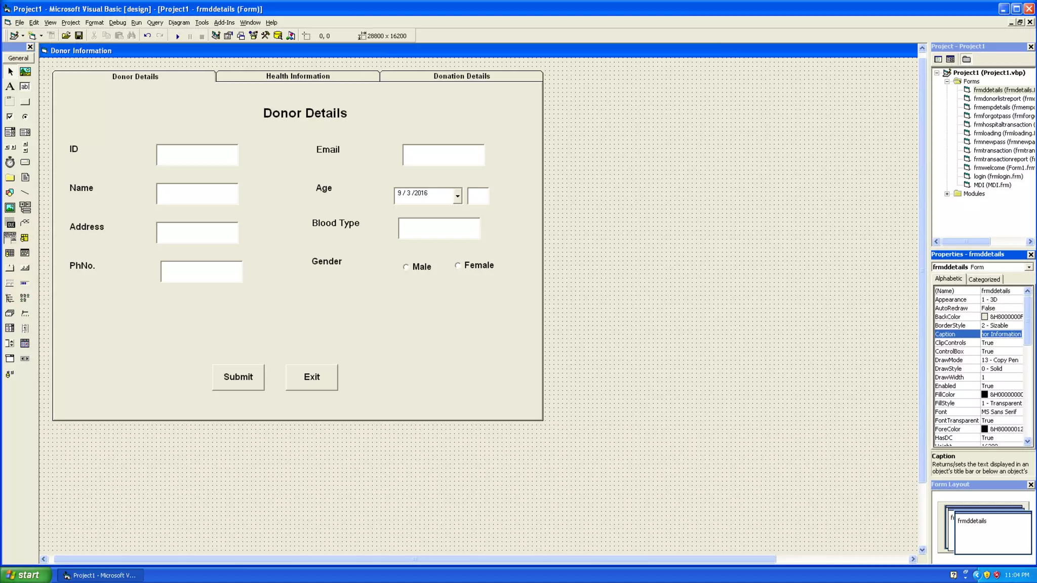 Blood Bank Management System | PPTX