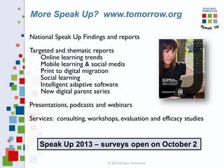 Top Ten Things Everyone Should Know About Students and Digital Learning ...