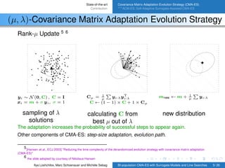BI-population CMA-ES Algorithms with Surrogate Models and Line Searches ...