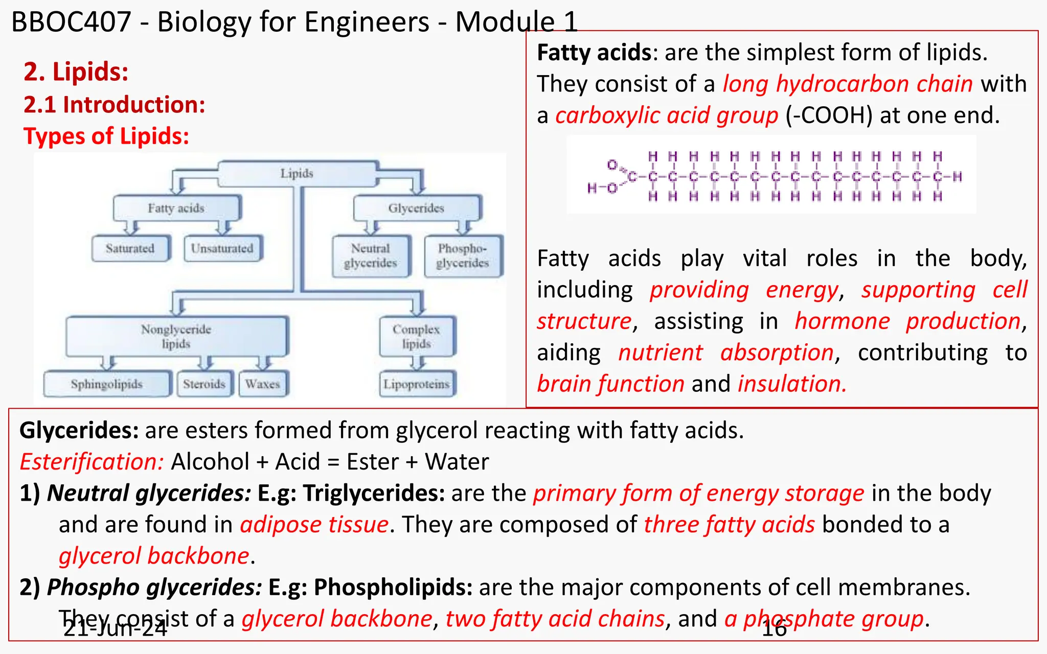 BBOC407 Module 1.pptx Biology for Engineers | PPTX