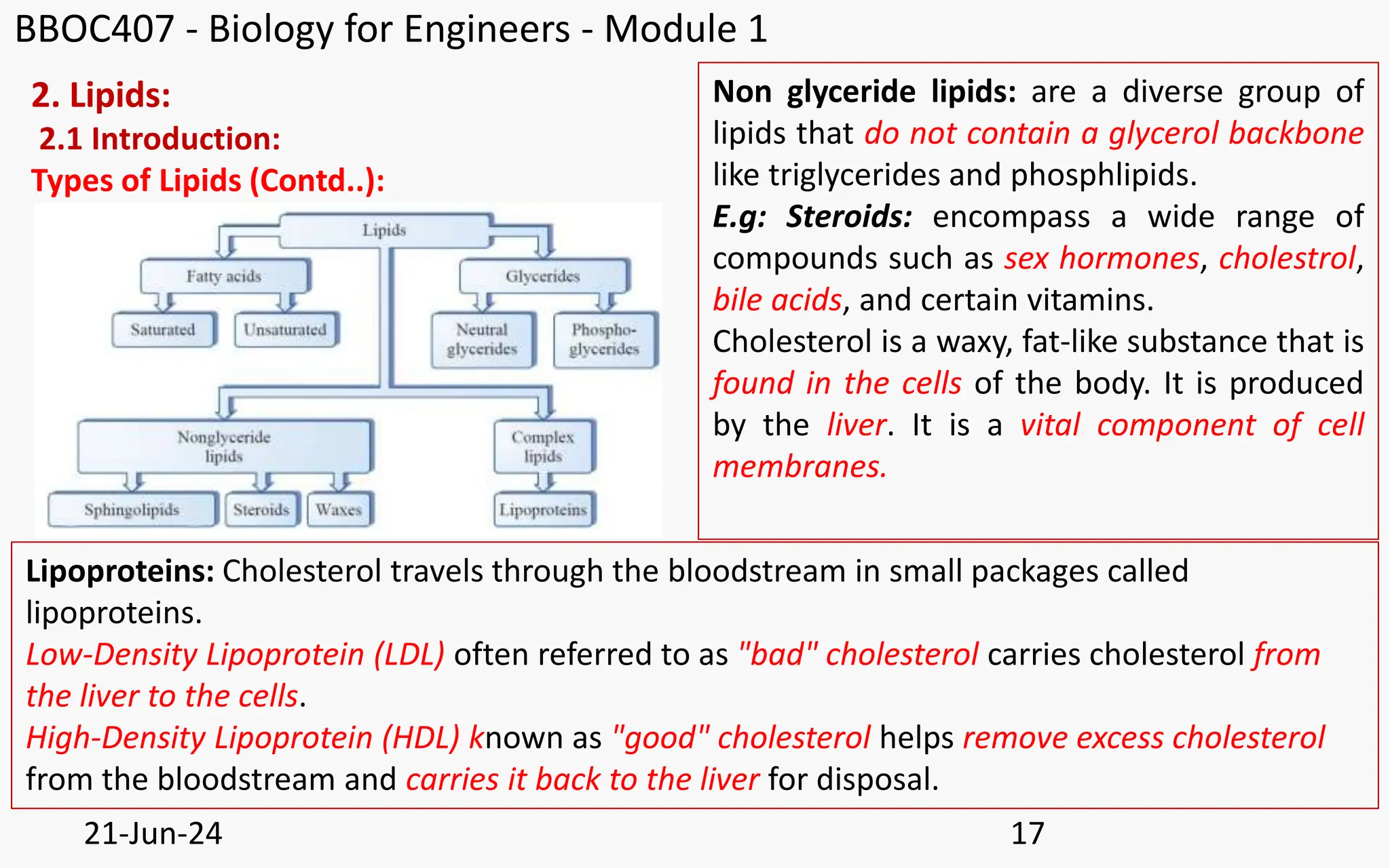 BBOC407 Module 1.pptx Biology for Engineers | PPTX