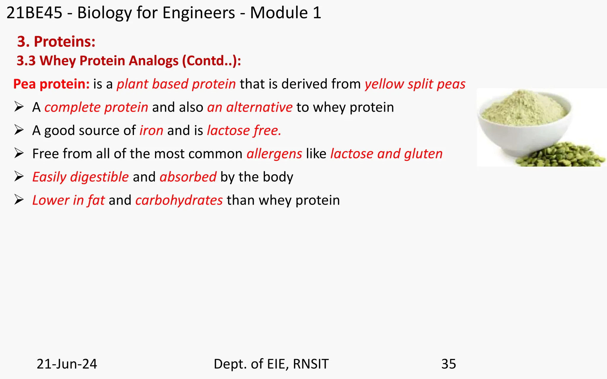 BBOC407 Module 1.pptx Biology for Engineers | PPTX