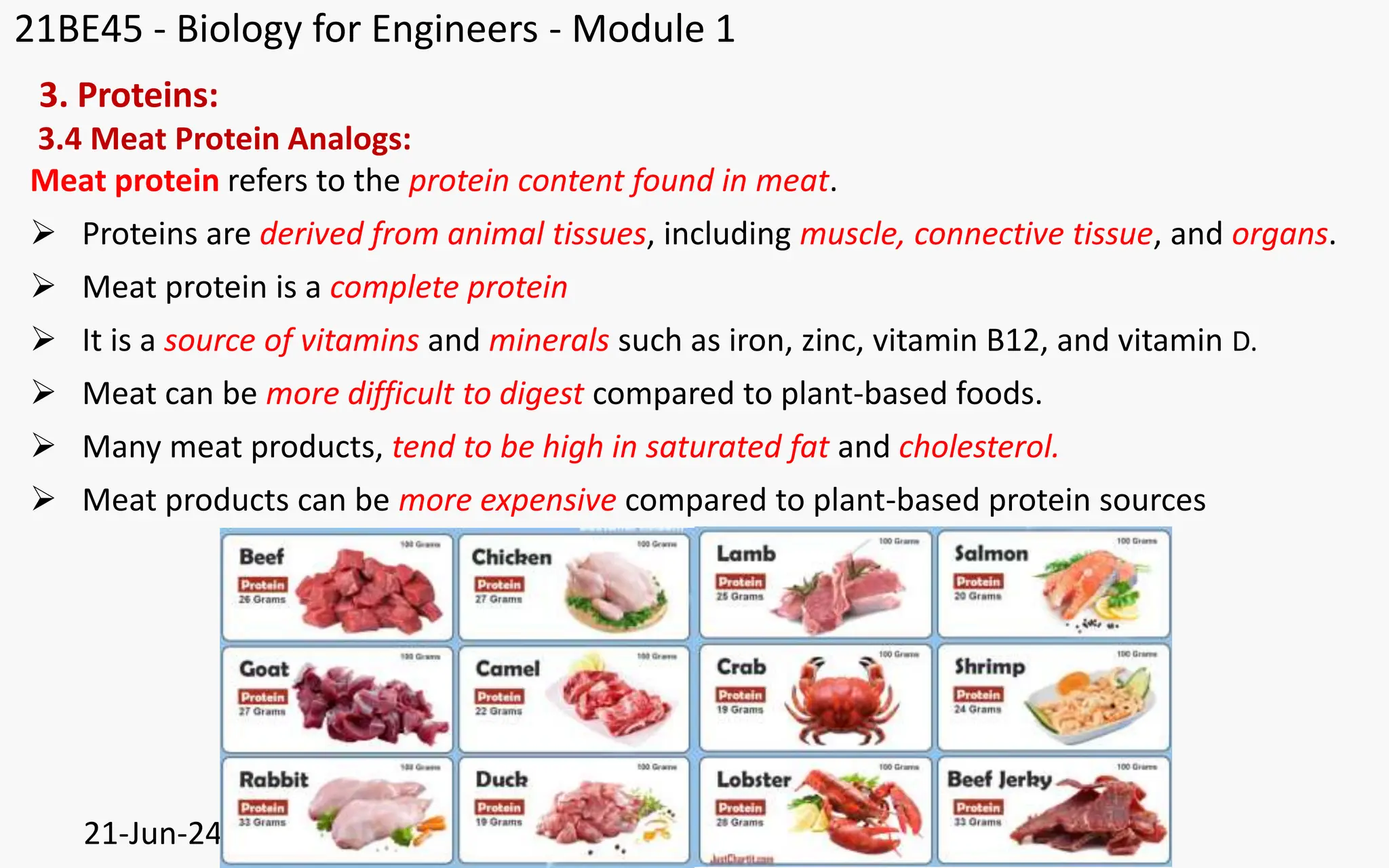 BBOC407 Module 1.pptx Biology for Engineers | PPTX