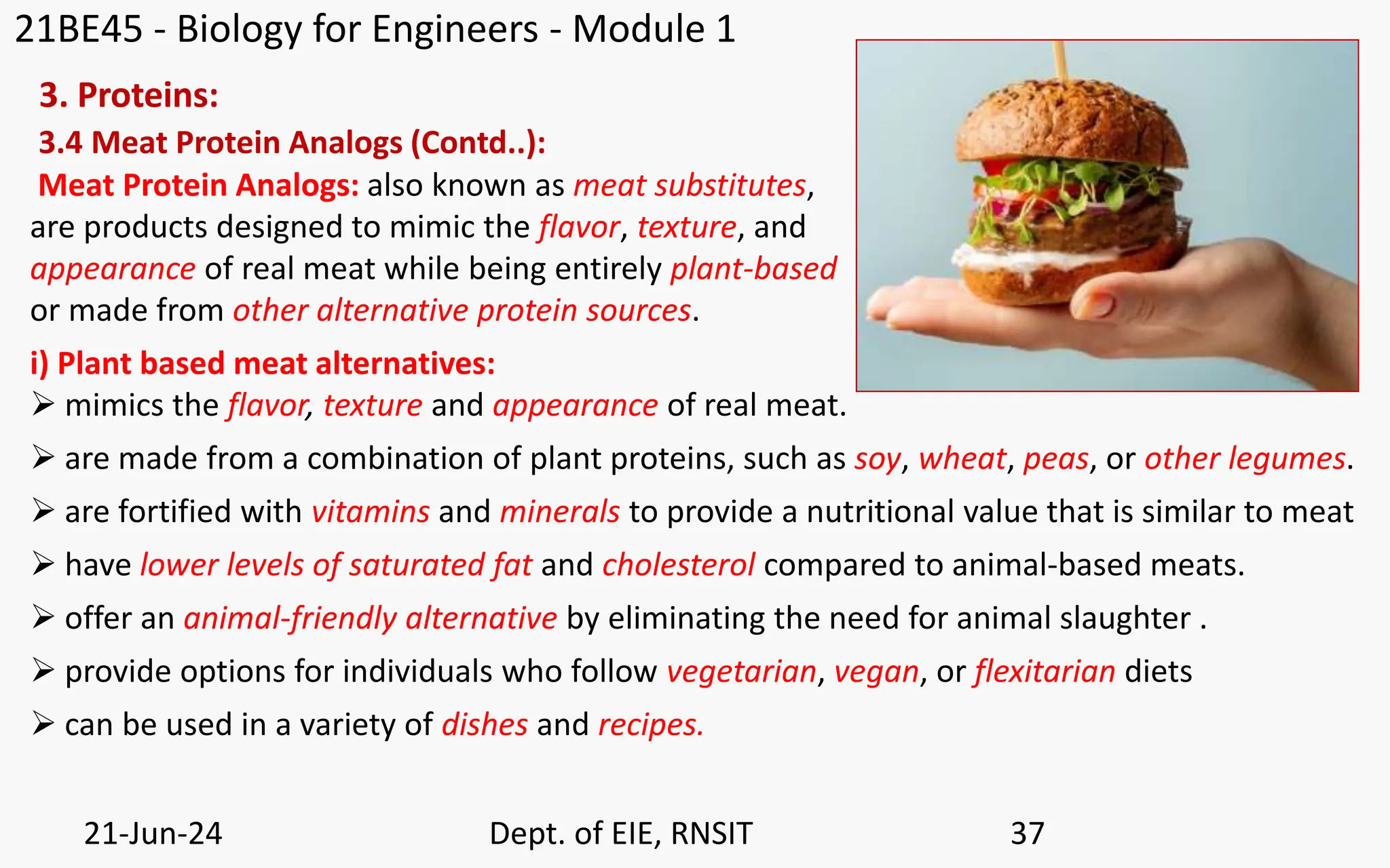 BBOC407 Module 1.pptx Biology for Engineers | PPTX