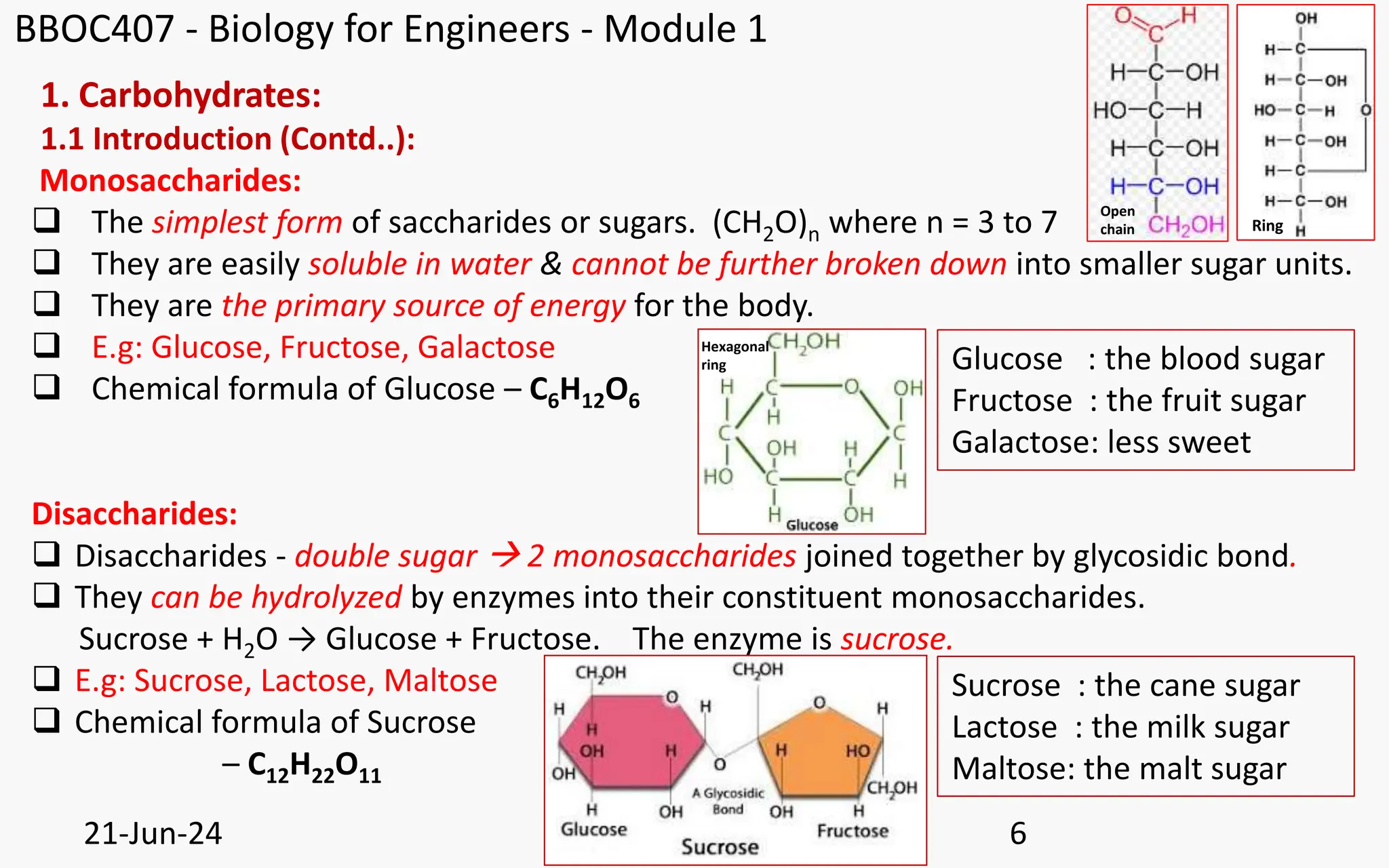 BBOC407 Module 1.pptx Biology for Engineers | PPTX