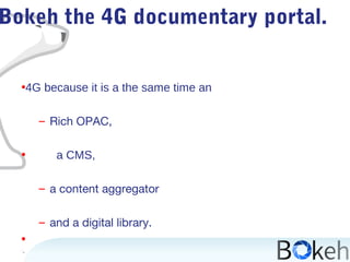 Presentation of Bokeh Library Portal at KohaConf 2014 in Cordoba ...